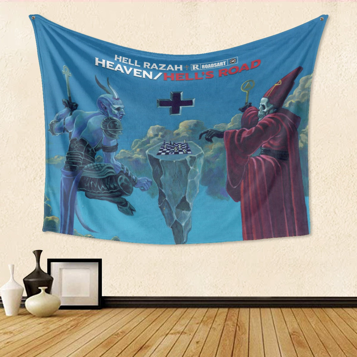 Heaven/Hells Road Tapestry – Diamondz Original Clothing