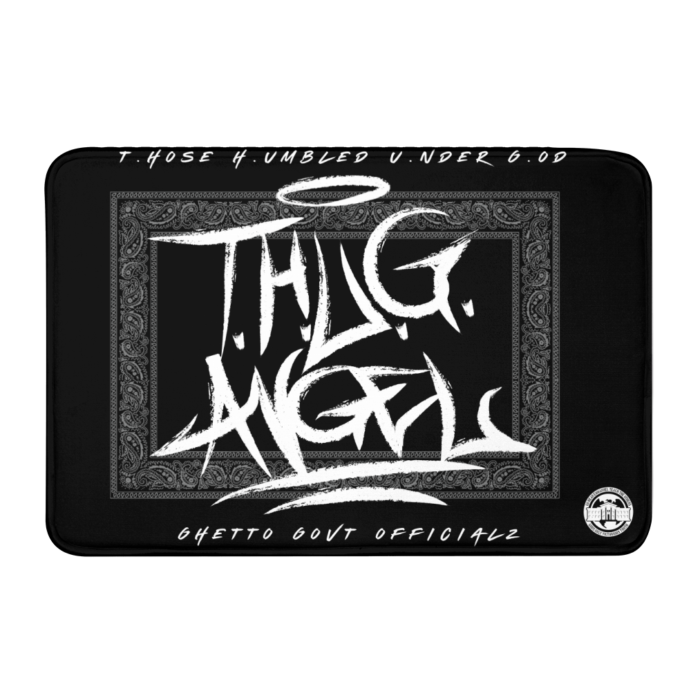 Thug Angel Mat / Rug Bath Mat – Diamondz Original Clothing