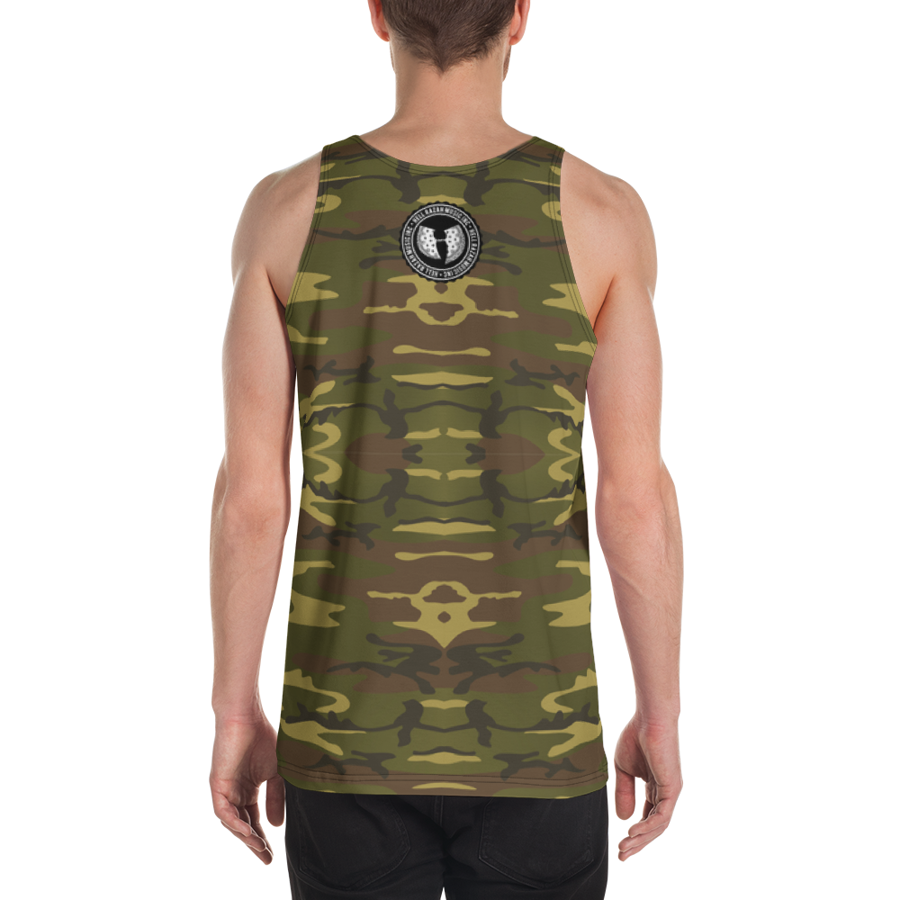 Hell Razah Music Inc Logo Army Camo Designer Unisex Tank Top Heaven Ra ...